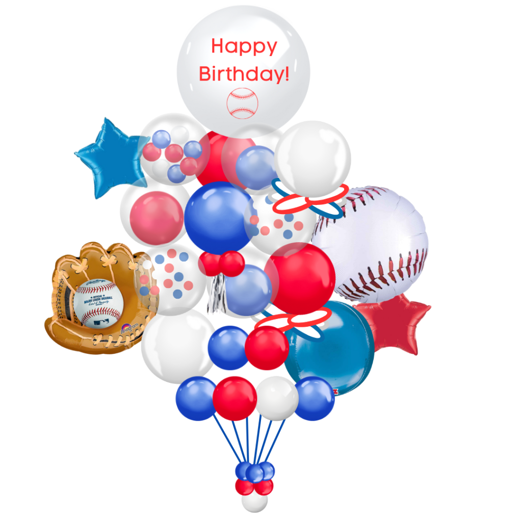 Baseball Giant Specialty Bouquet - BalloonZilla