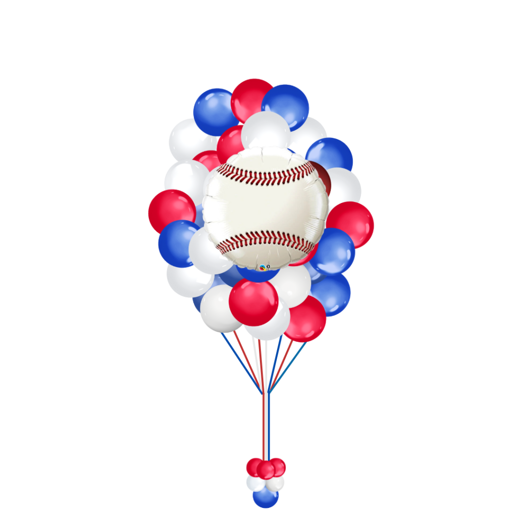 Baseball Up Bouquet - BalloonZilla