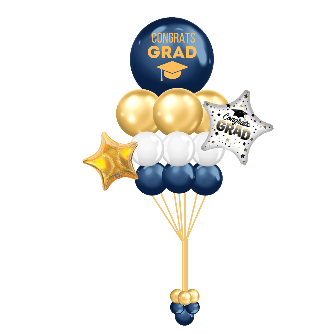 Congrats Grad Small Bouquet - BalloonZilla