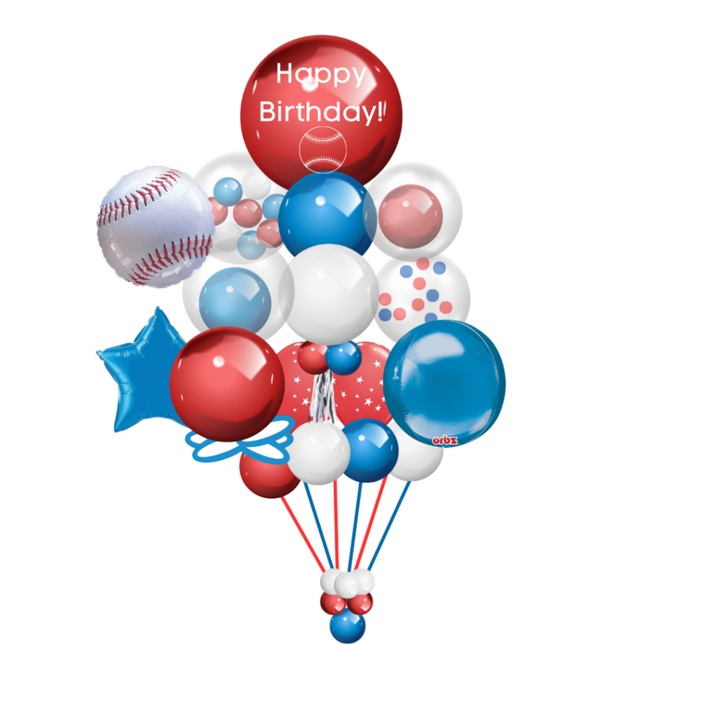 Baseball Specialty Bouquet - BalloonZilla