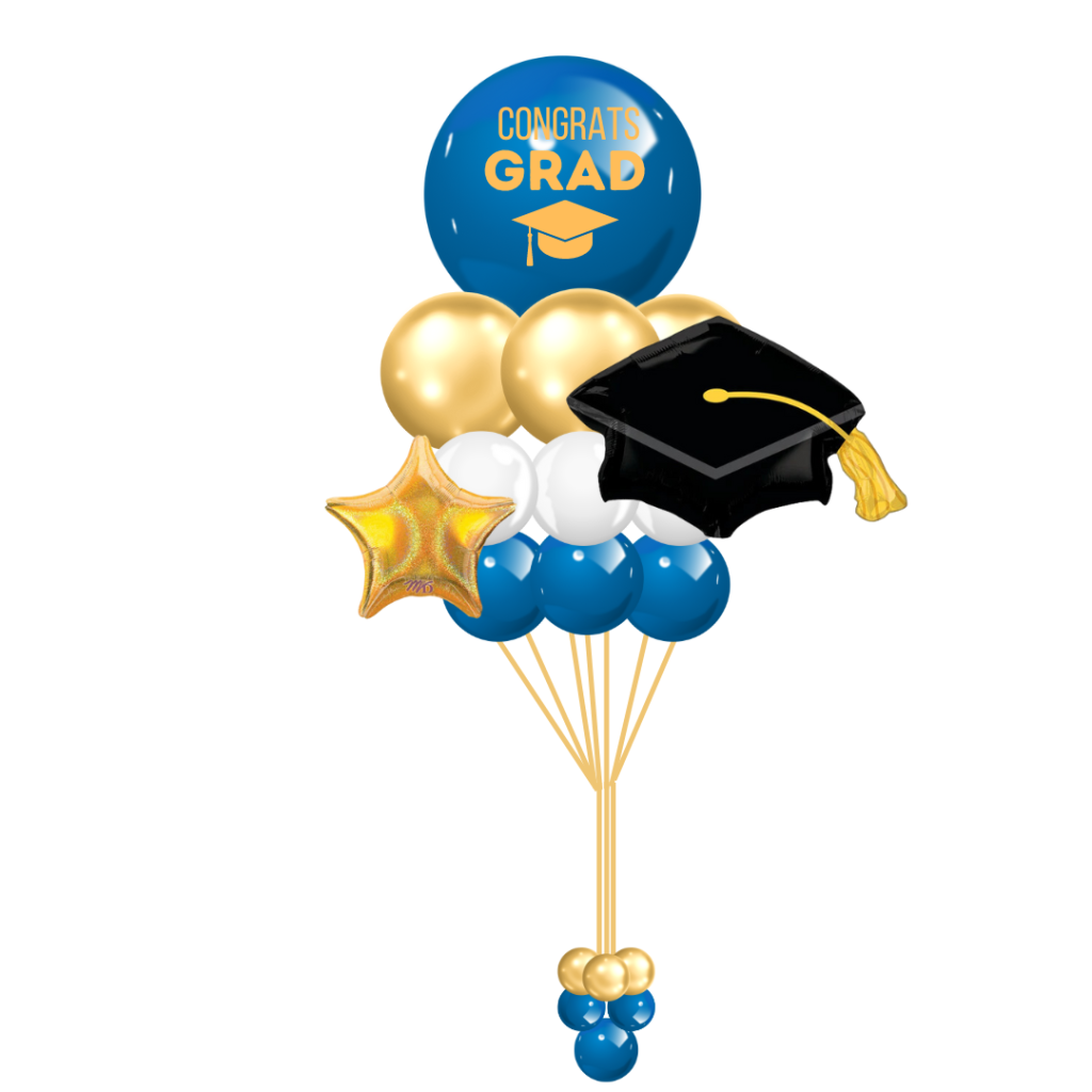 Congrats Grad Small Bouquet - BalloonZilla