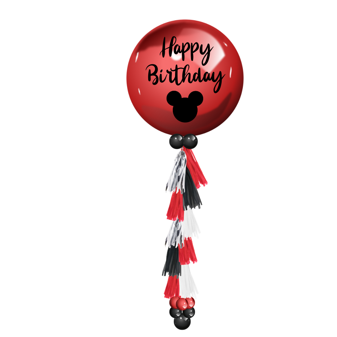 Mickey Mouse Tassel Balloon - BalloonZilla