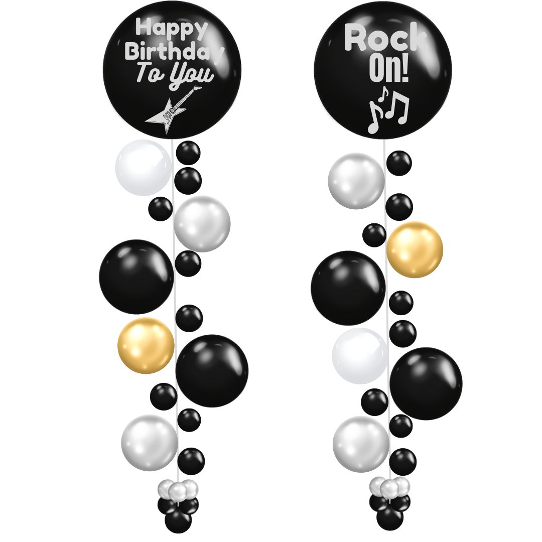 Music Bubble Strands (Pair) - BalloonZilla