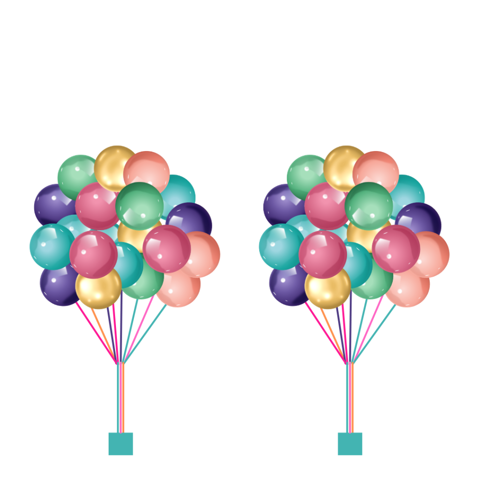 California Vibes Loose Balloons - BalloonZilla