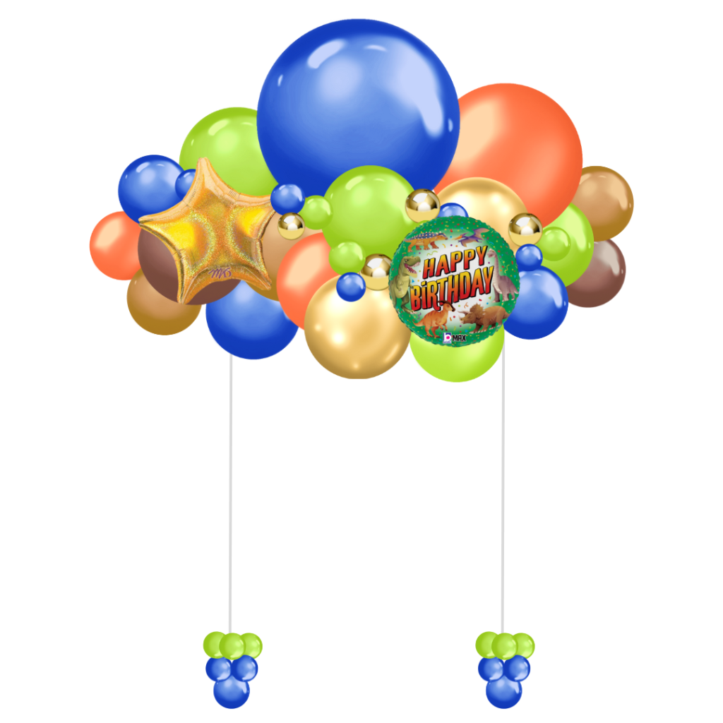 Dinosaurs Cloud - Fancy - BalloonZilla