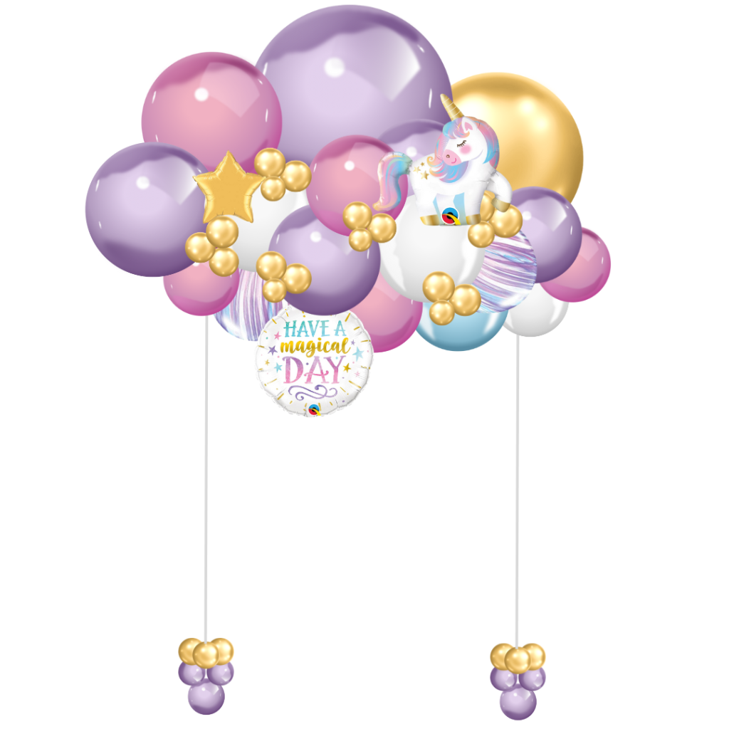 Pastel Unicorn Cloud - Fancy - BalloonZilla