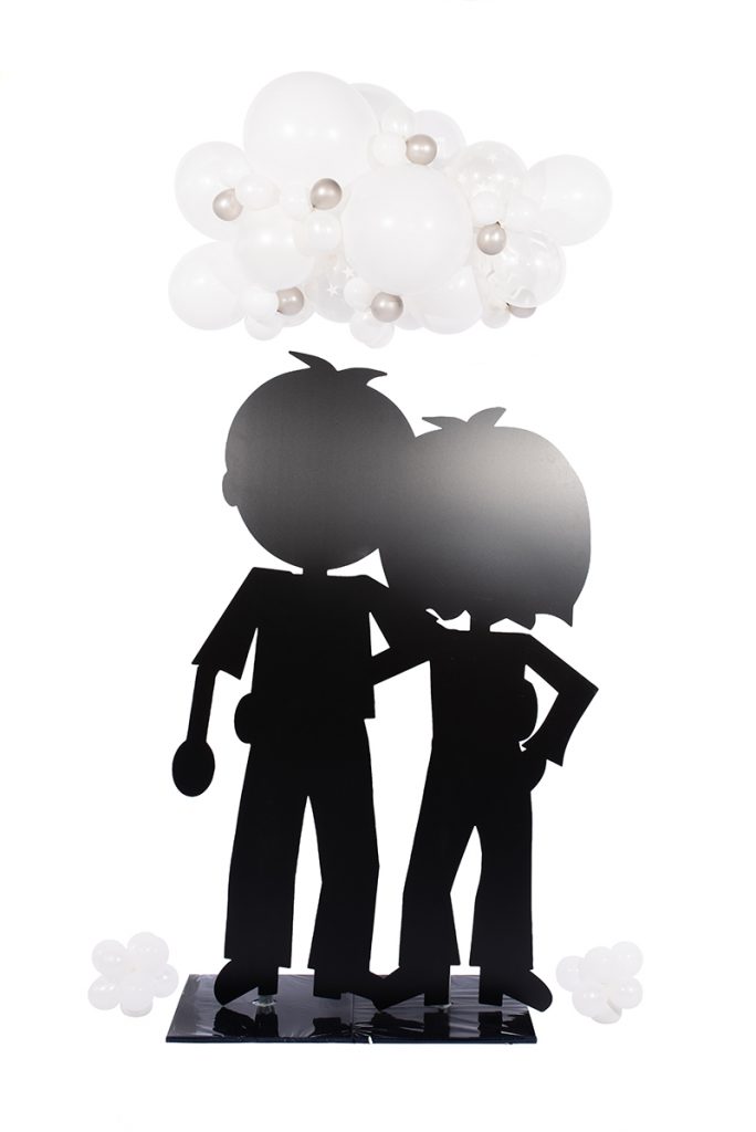 White Cloud - Simple - BalloonZilla