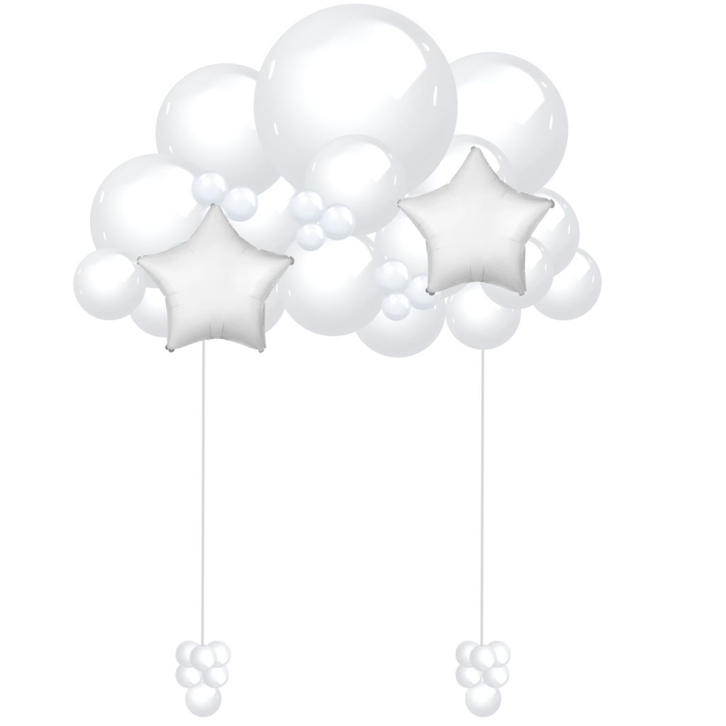 White Cloud - Fancy - BalloonZilla