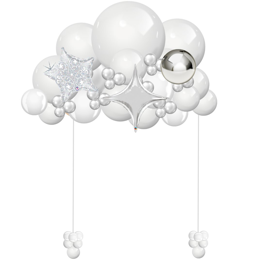 White Cloud - Fancy - BalloonZilla