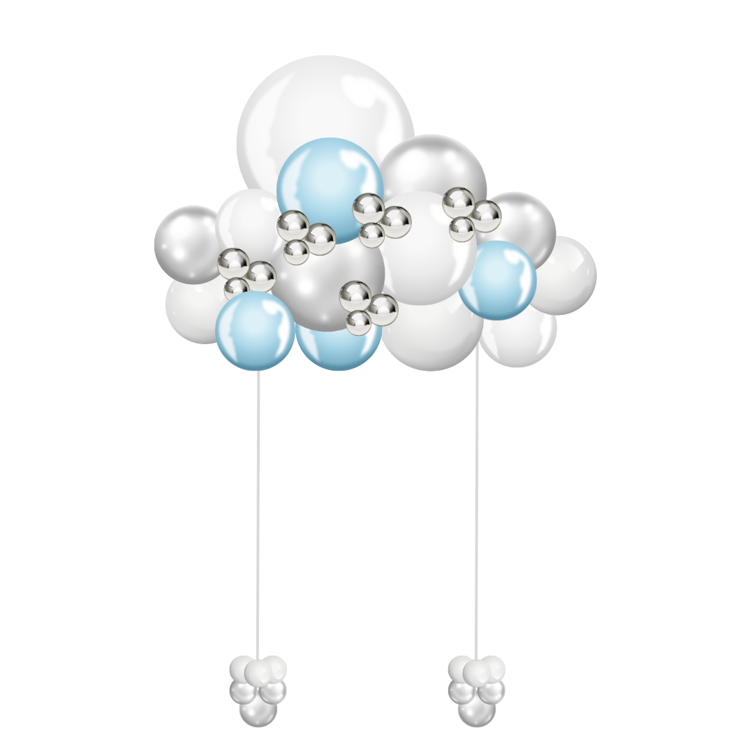 Winter Wonderland Cloud - Simple - BalloonZilla