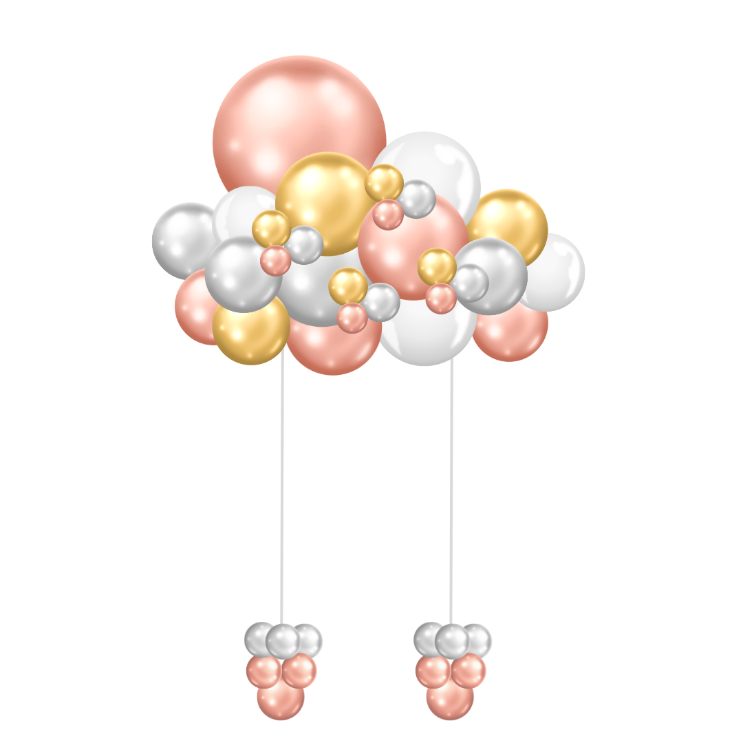 Bridal Shower Cloud - Simple - BalloonZilla