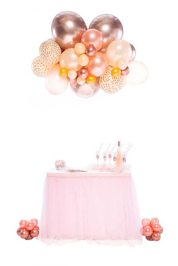 Rose Gold Cloud - Simple - BalloonZilla