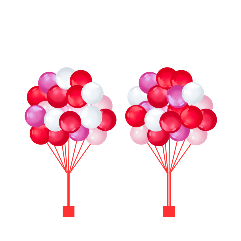 True Love Loose Balloons - BalloonZilla