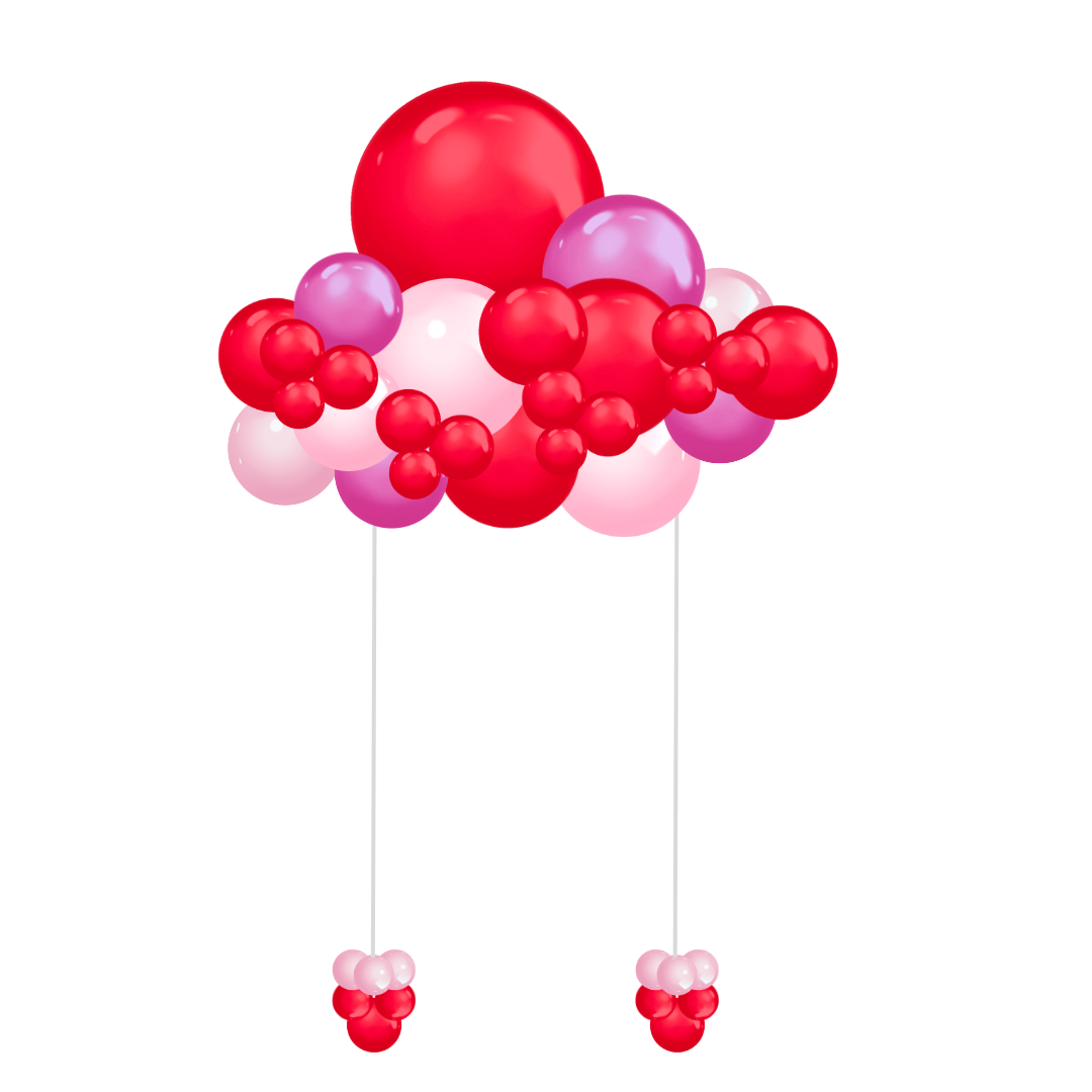 True Love Marquis Balloon Sculpture - Fancy - BalloonZilla