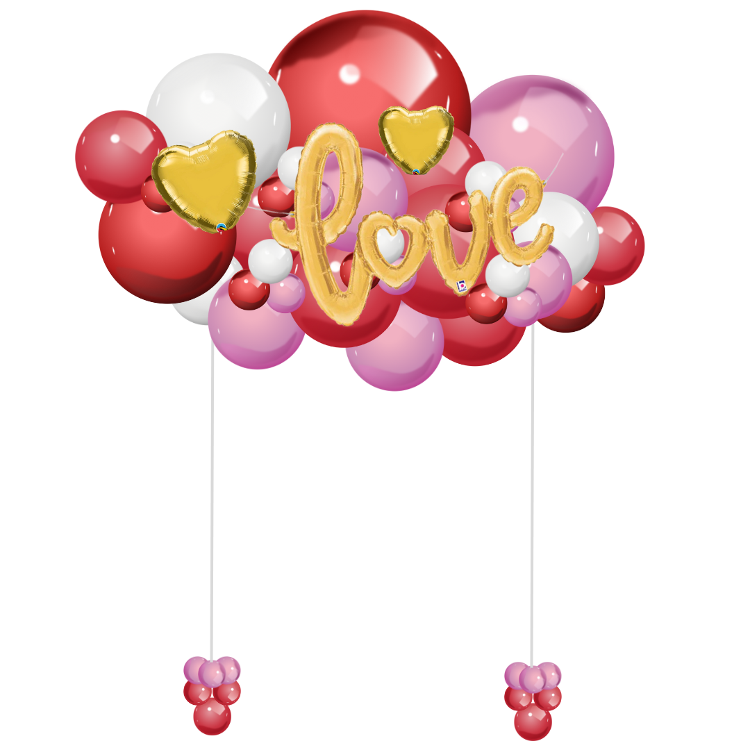 True Love Tassel Balloon - BalloonZilla