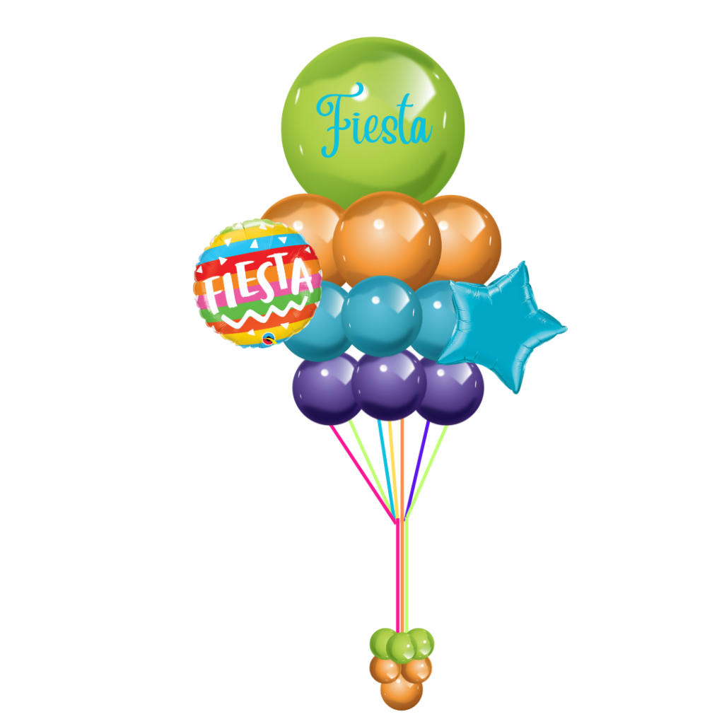 Fiesta Small Bouquet - BalloonZilla