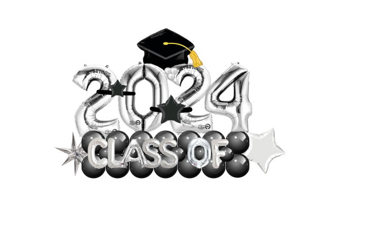 Class of 2025 Marquis Balloon Sculpture - Fancy - BalloonZilla