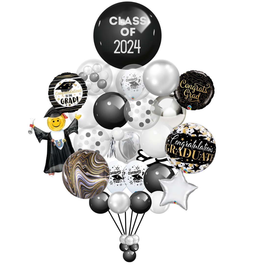 Class of 2025 Giant Specialty Bouquet - BalloonZilla