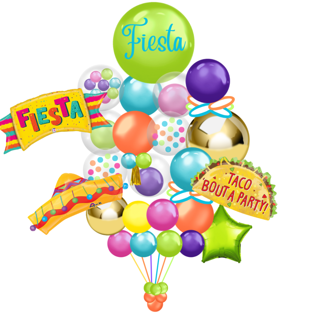 Fiesta Giant Specialty Bouquet - BalloonZilla