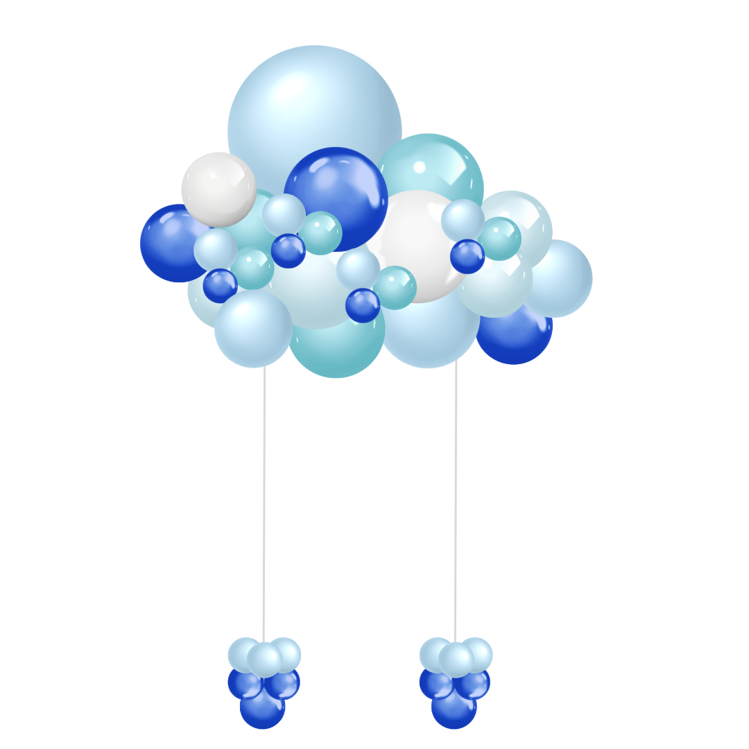 Baby Boy Cloud - Simple - BalloonZilla