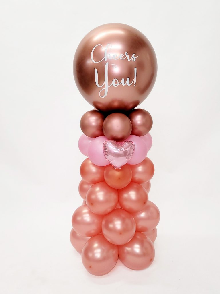 Congrats Grad Column - Fancy (Pair) - BalloonZilla