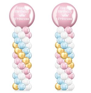 Princess Column - Spiral (Pair) - BalloonZilla