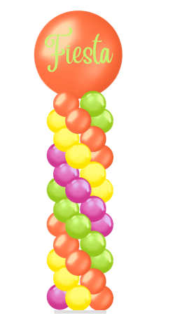 Fiesta Column - Spiral (Single) - BalloonZilla