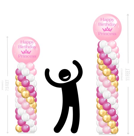 Princess Column - Spiral (Single) - BalloonZilla