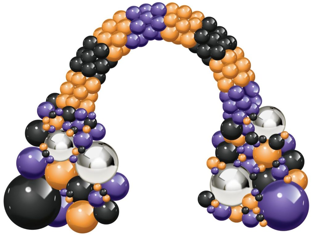 Halloween Organic Arch - 20ft - BalloonZilla