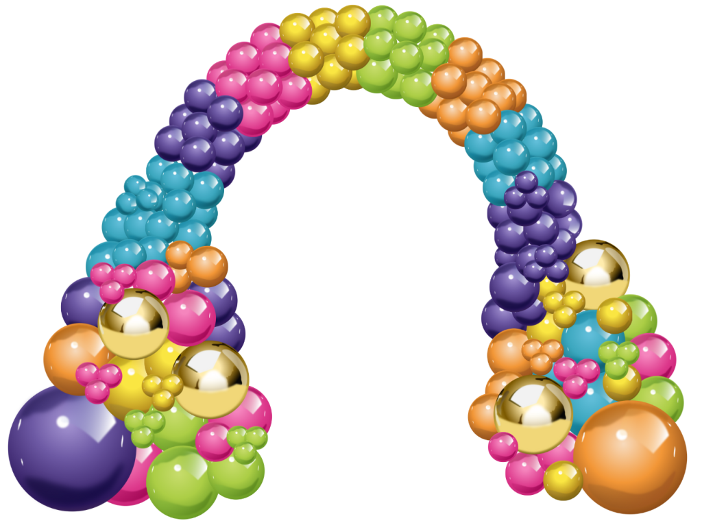 Fiesta Organic Arch - 20ft - BalloonZilla