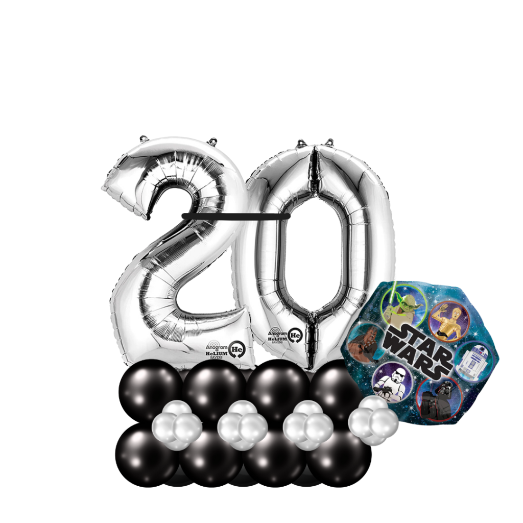 Star Wars Marquis Balloon Sculpture - Simple - BalloonZilla