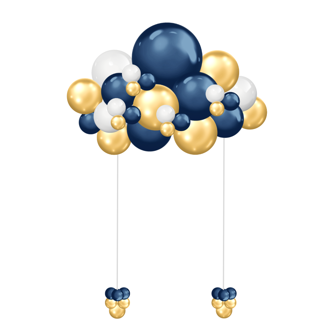 Congrats Grad Cloud - Simple - BalloonZilla