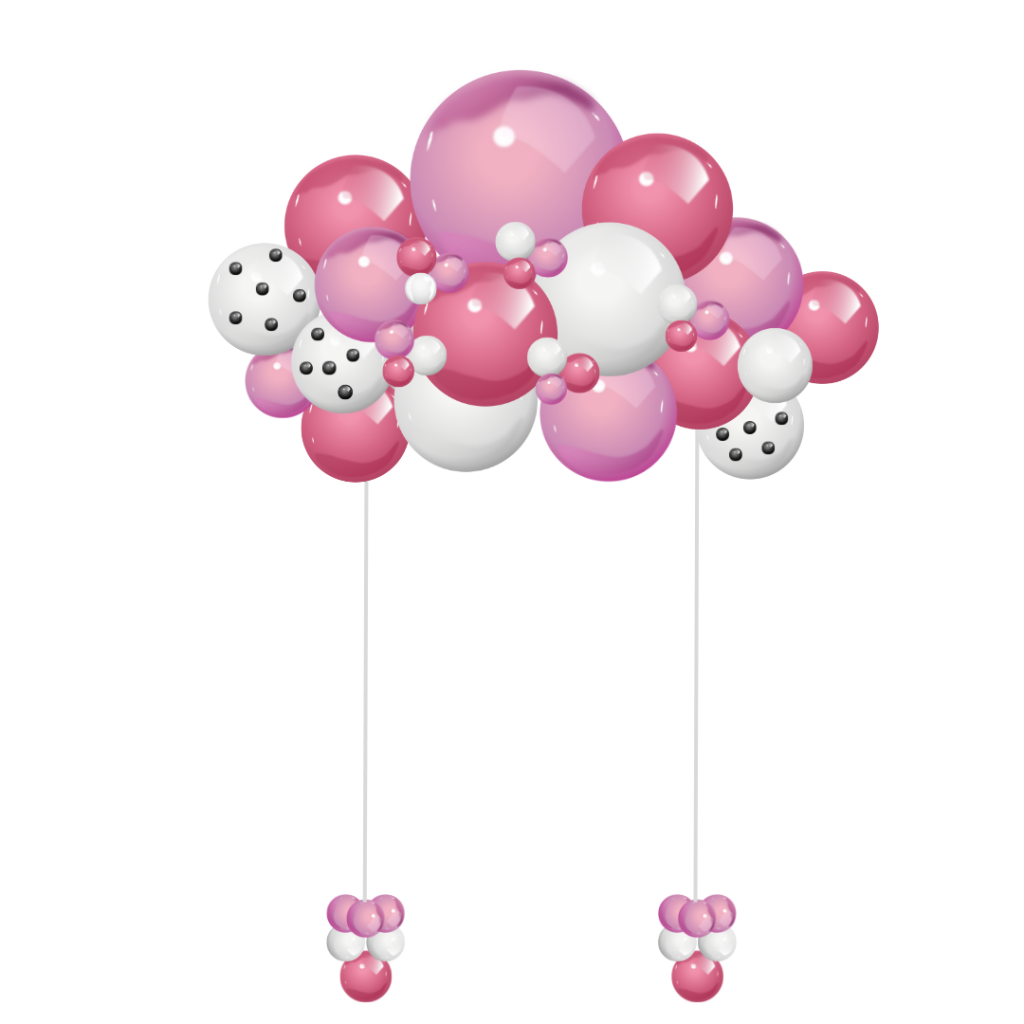 Minnie Mouse Cloud - Simple - BalloonZilla