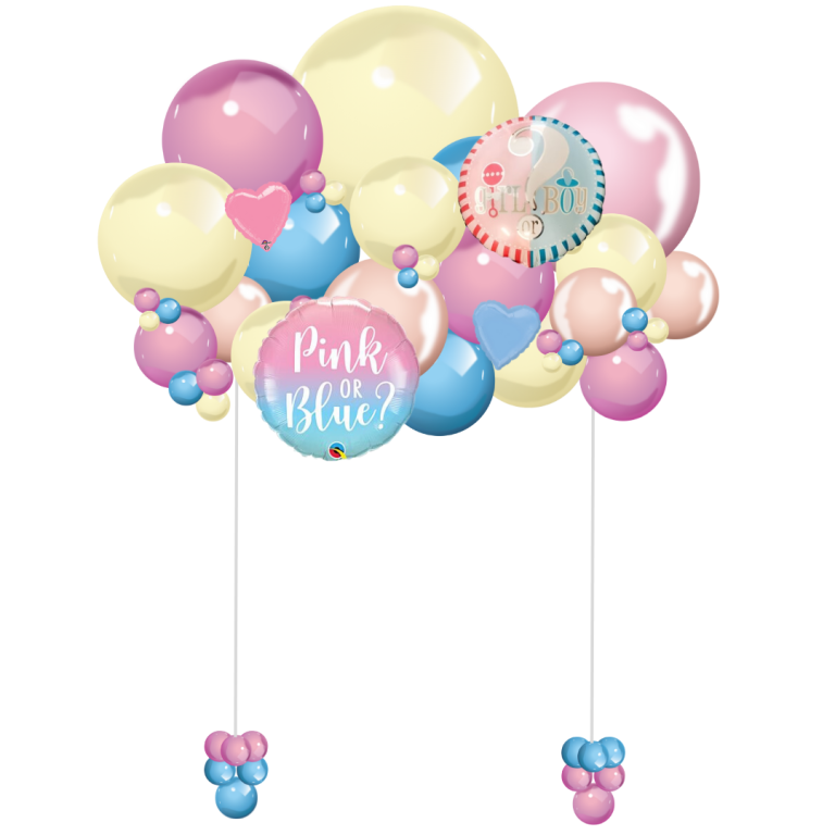Gender Reveal Cloud - Fancy - BalloonZilla