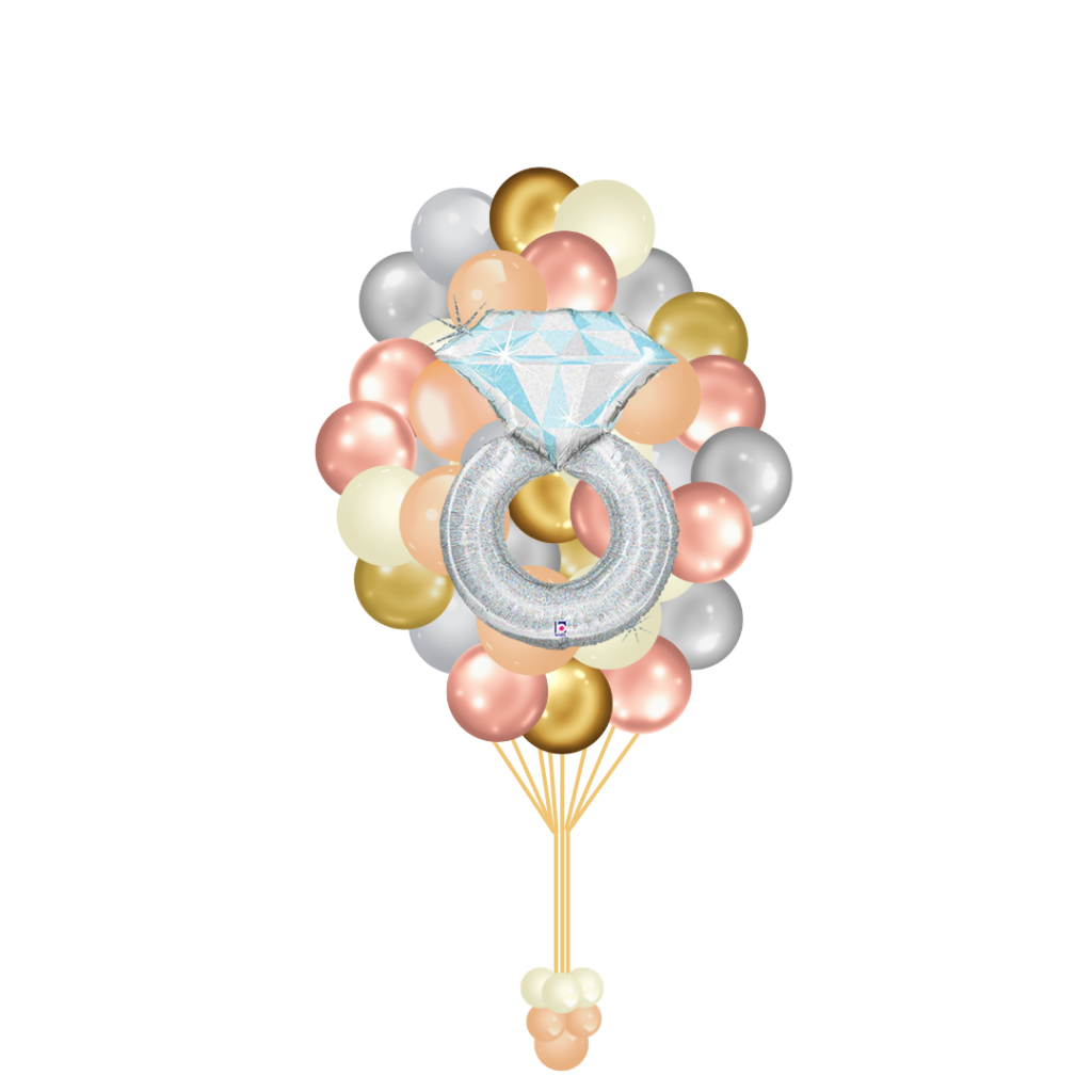 Marry Me Up Bouquet - BalloonZilla