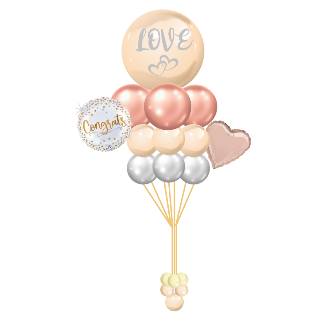 Marry Me Small Bouquet - BalloonZilla