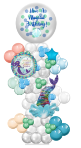 Mermaid Column - Fancy (Single) - BalloonZilla