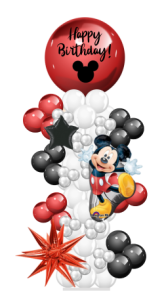 Mickey Mouse Column - Fancy (Single) - BalloonZilla