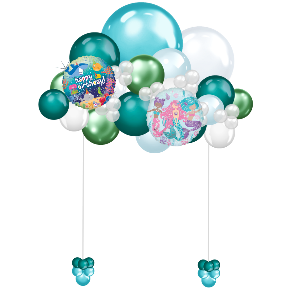 Mermaid Cloud - Fancy - BalloonZilla