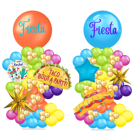 Fiesta Column - Fancy (Pair) - BalloonZilla