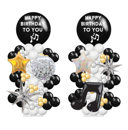 Music Column - Fancy (Pair) - BalloonZilla