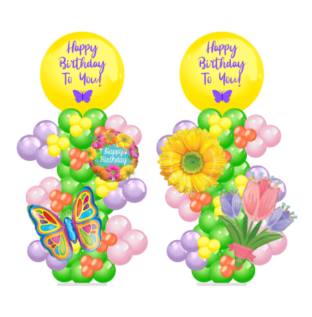 Springtime Bubble Strands (Pair) - BalloonZilla