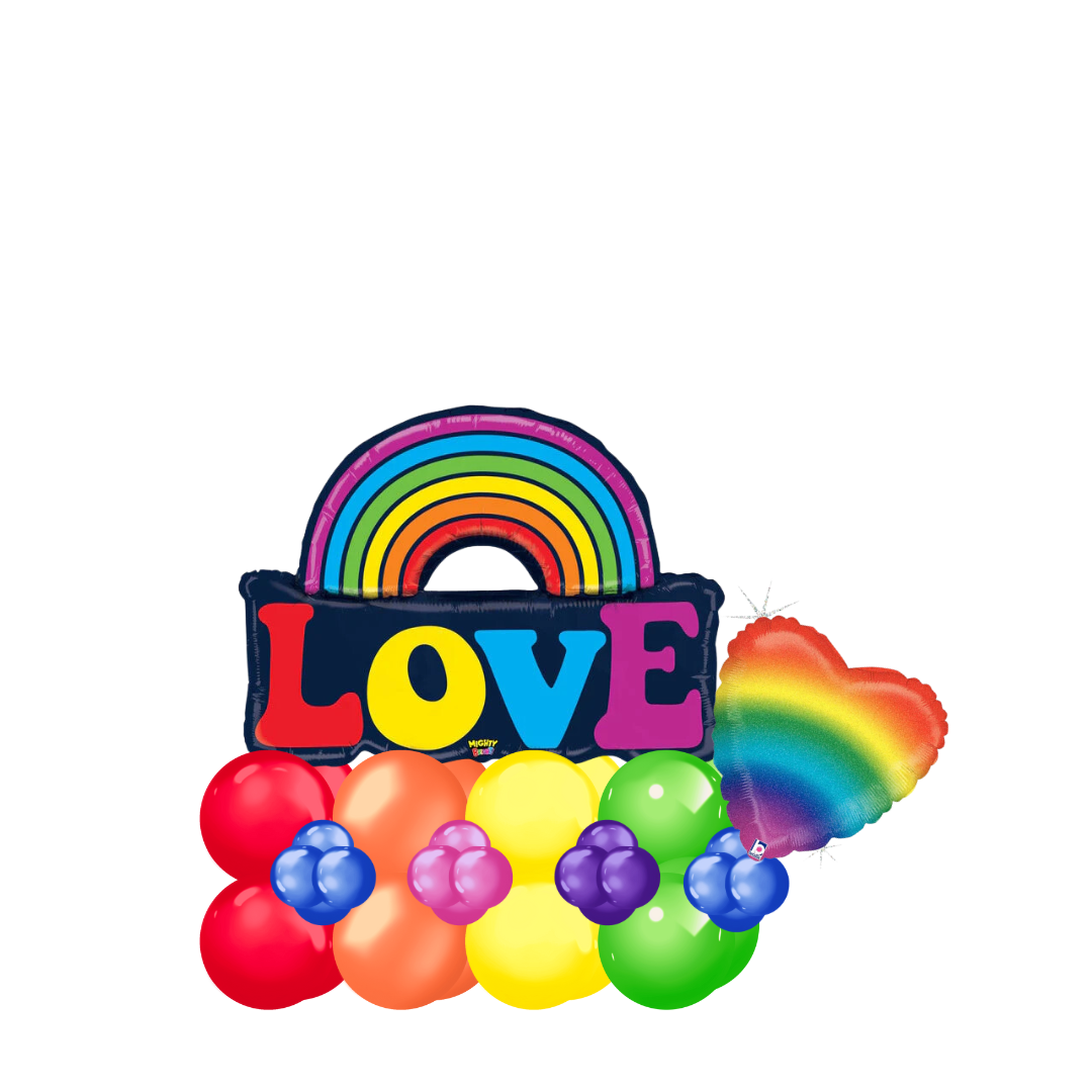 Pride Marquis Balloon Sculpture - Simple - BalloonZilla