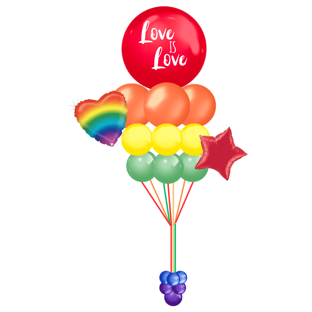Pride Small Bouquet - BalloonZilla