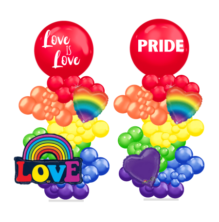 Pride Column - Fancy (Pair) - BalloonZilla