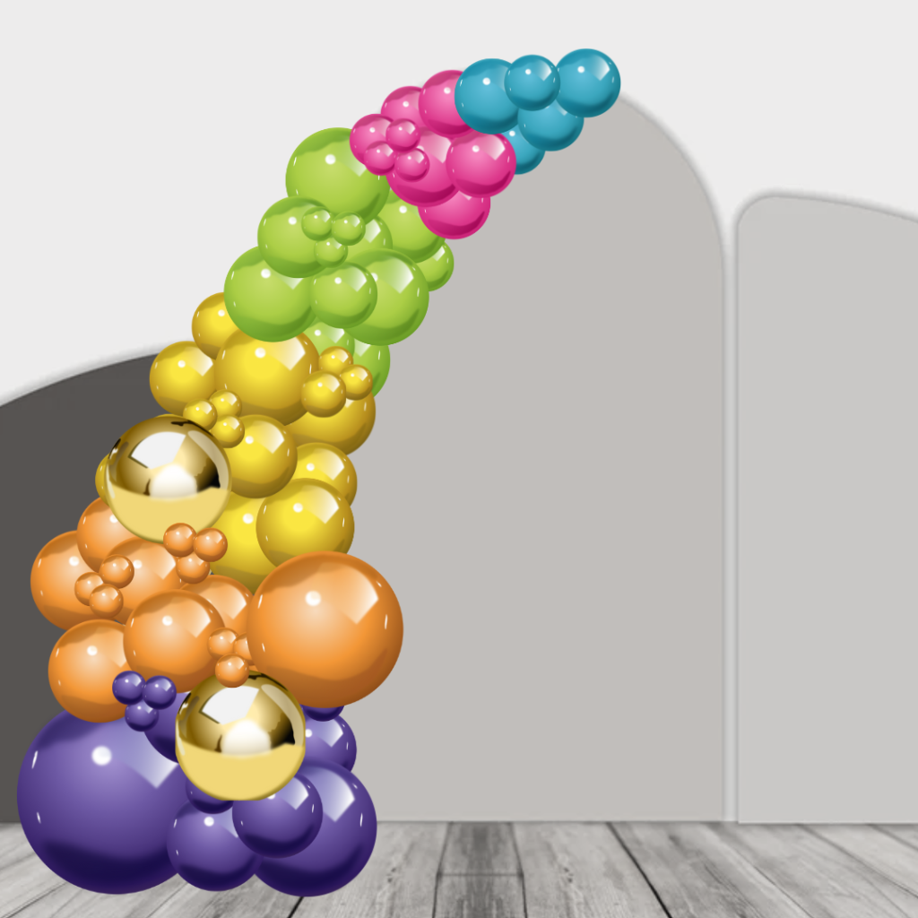 Fiesta Crescent Column - BalloonZilla