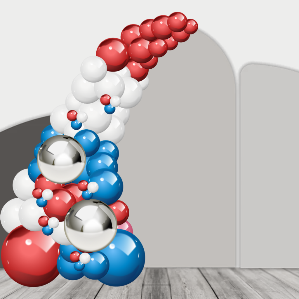 Baseball Crescent Column - BalloonZilla