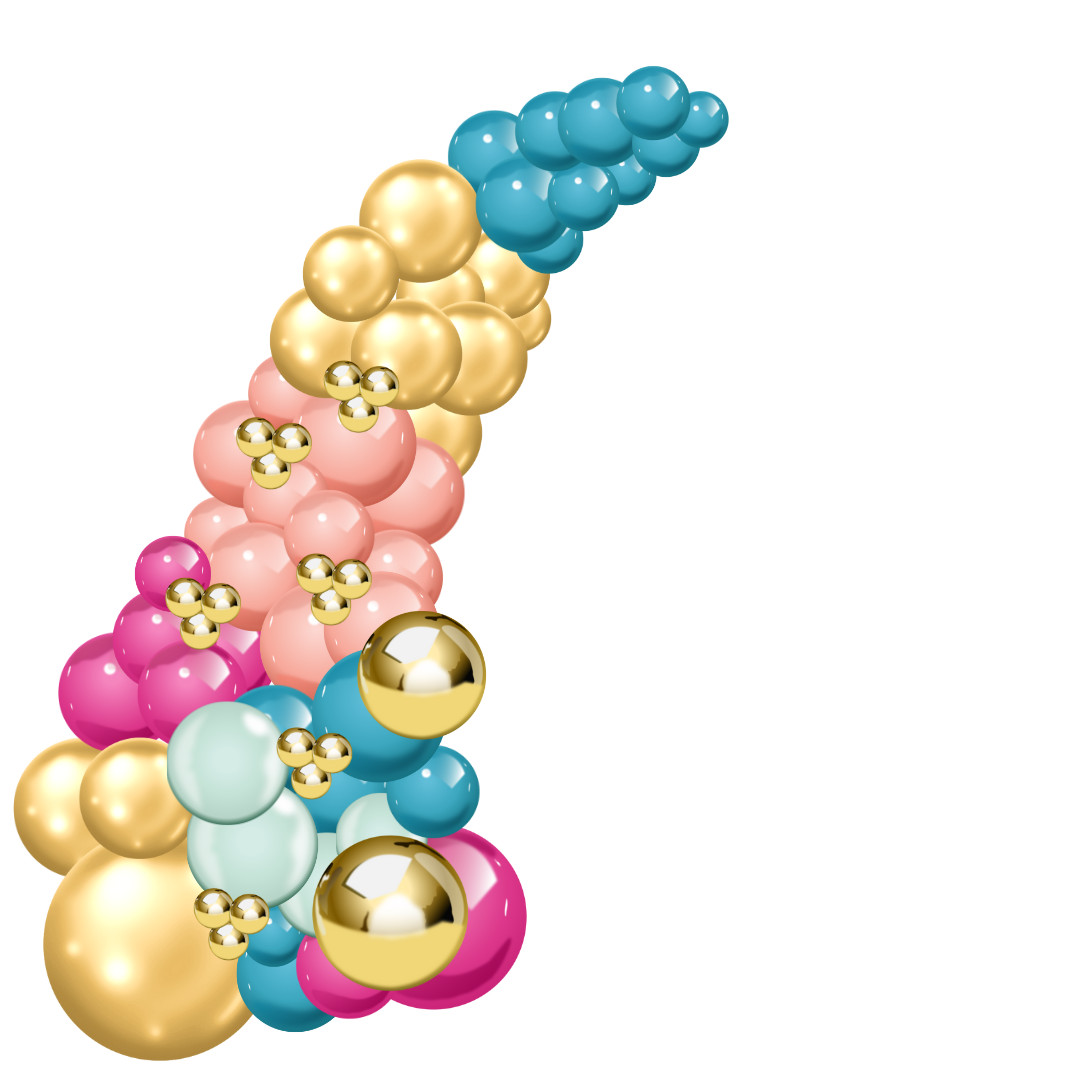 California Vibes Crescent Column - BalloonZilla