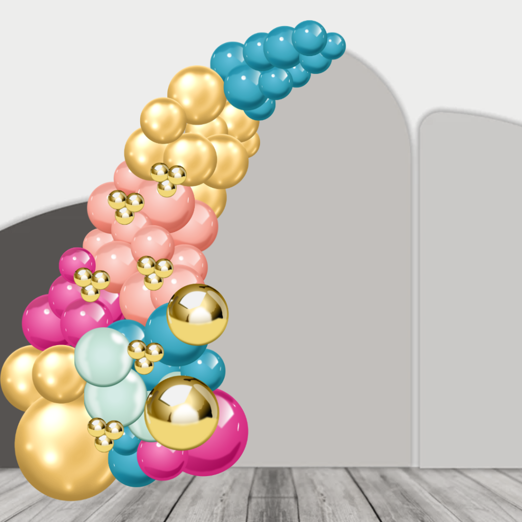 California Vibes Crescent Column - BalloonZilla