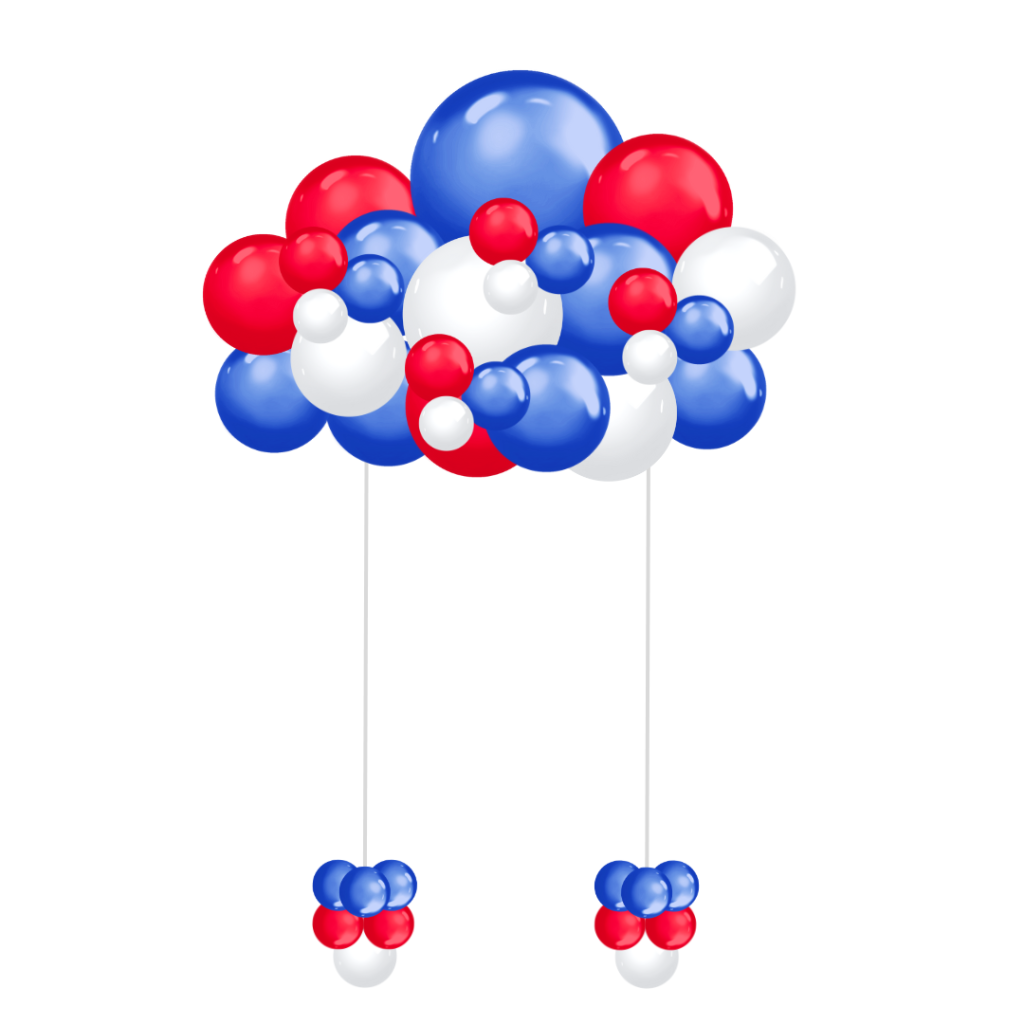 All American Bubble Strands (Pair) - BalloonZilla